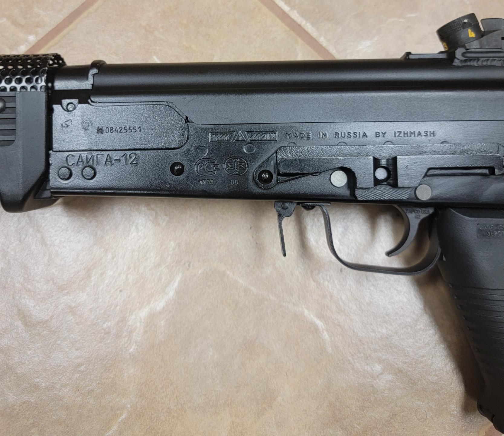SOLD!!!!WTS SAIGA SBS 12 Gauge $1500 LOWER PRICE - NFA Market Board ...