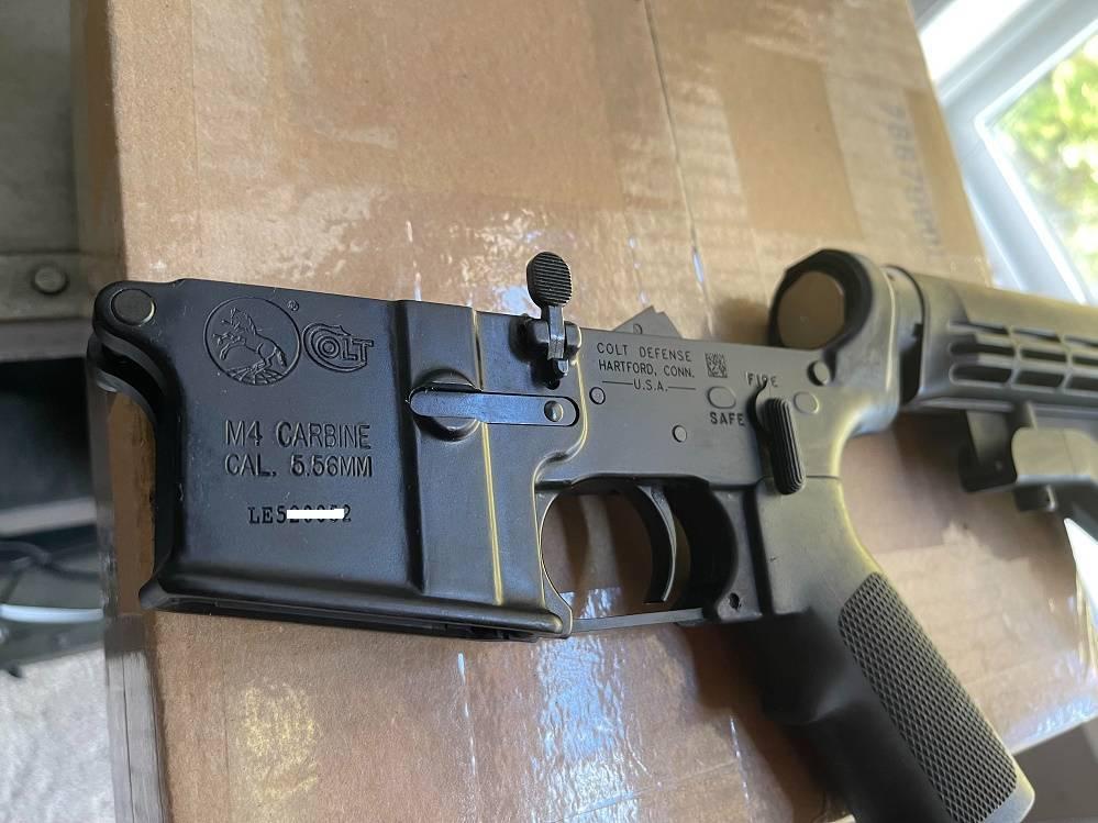 SOLD Colt M4 LE Carbine lower receiver - Parts and Accessories Market ...