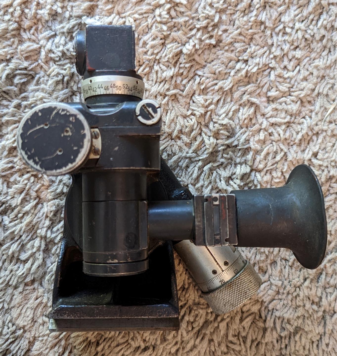 SOLD MGZ40 German Scope for MG34 or MG40 Lafette Tripods (price further ...