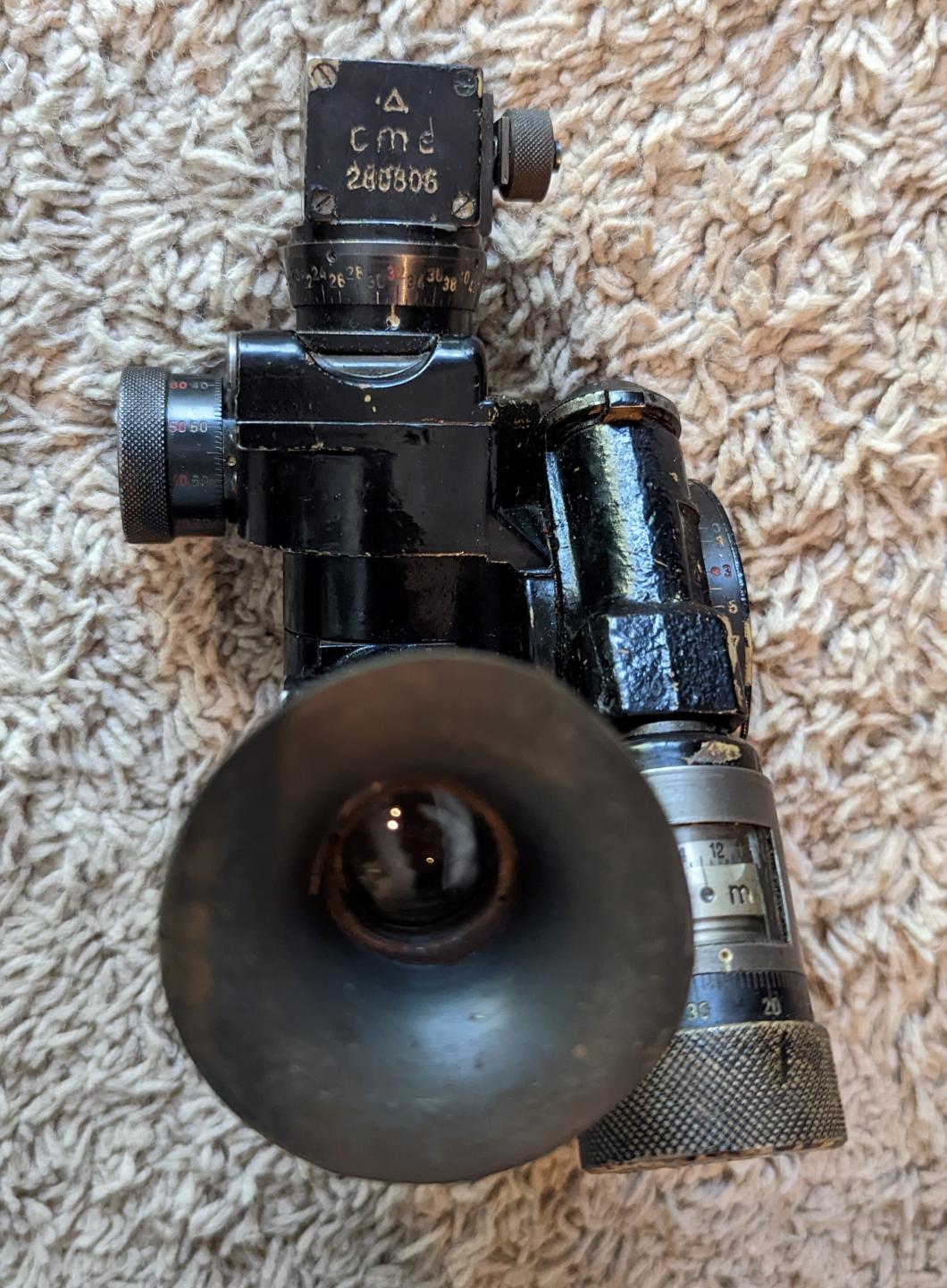 SOLD MGZ40 German Scope for MG34 or MG40 Lafette Tripods (price further ...