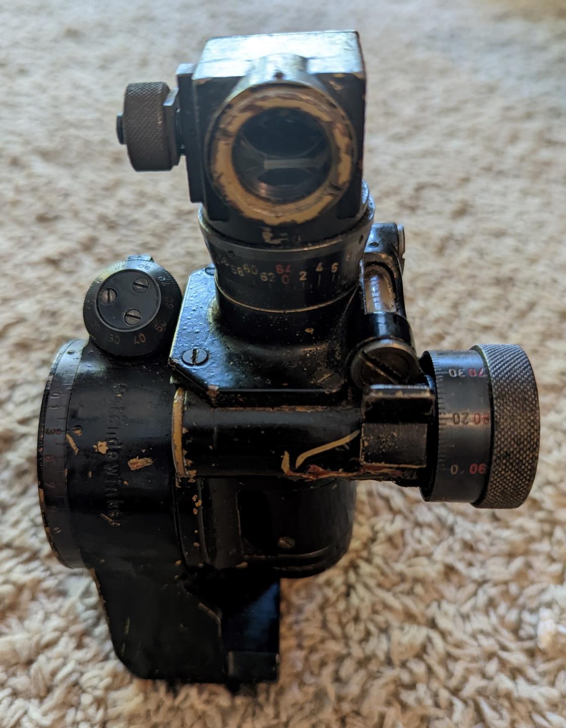 SOLD MGZ40 German Scope for MG34 or MG40 Lafette Tripods (price further ...
