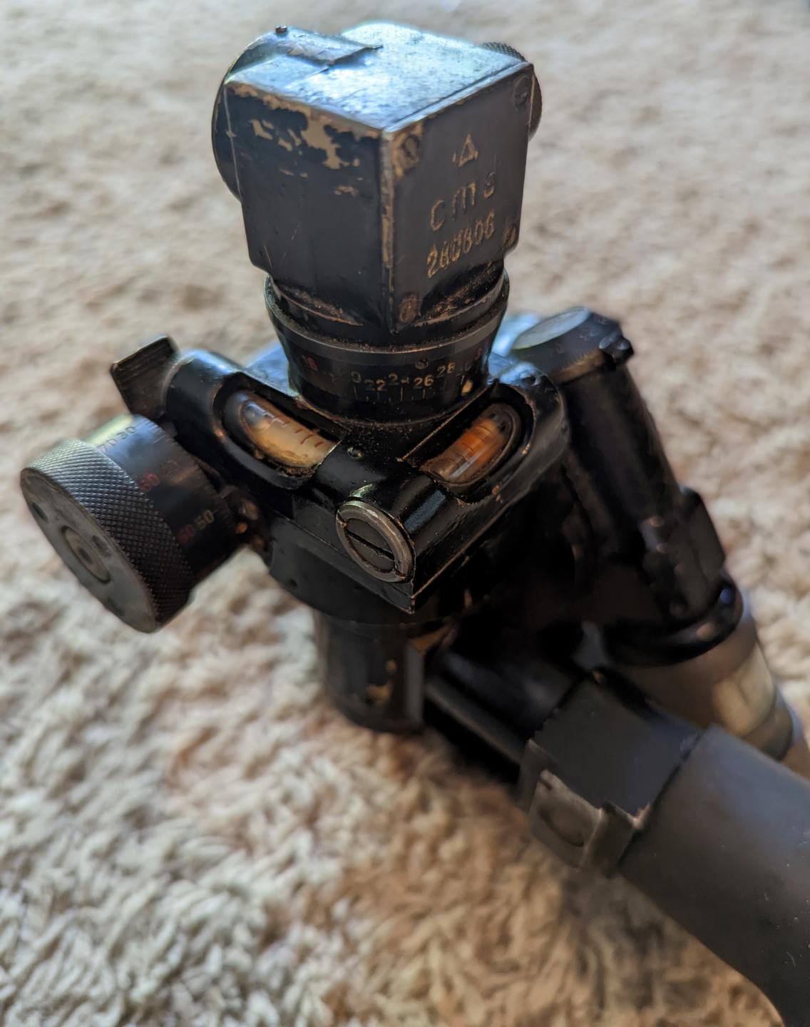 SOLD MGZ40 German Scope for MG34 or MG40 Lafette Tripods (price further ...