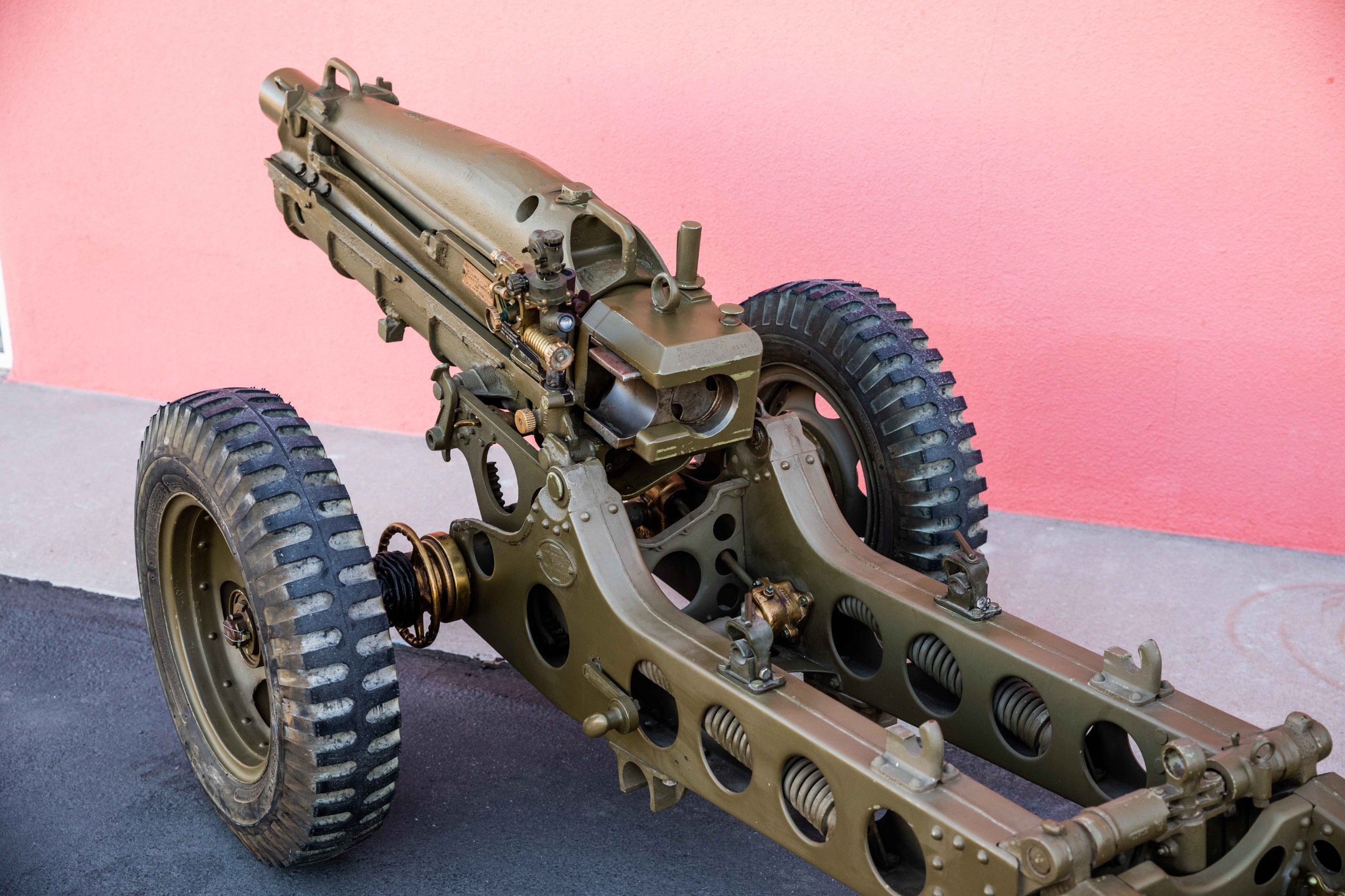 SOLD - 75MM Pack Howitzer - used by the Marines in the South Pacific ...