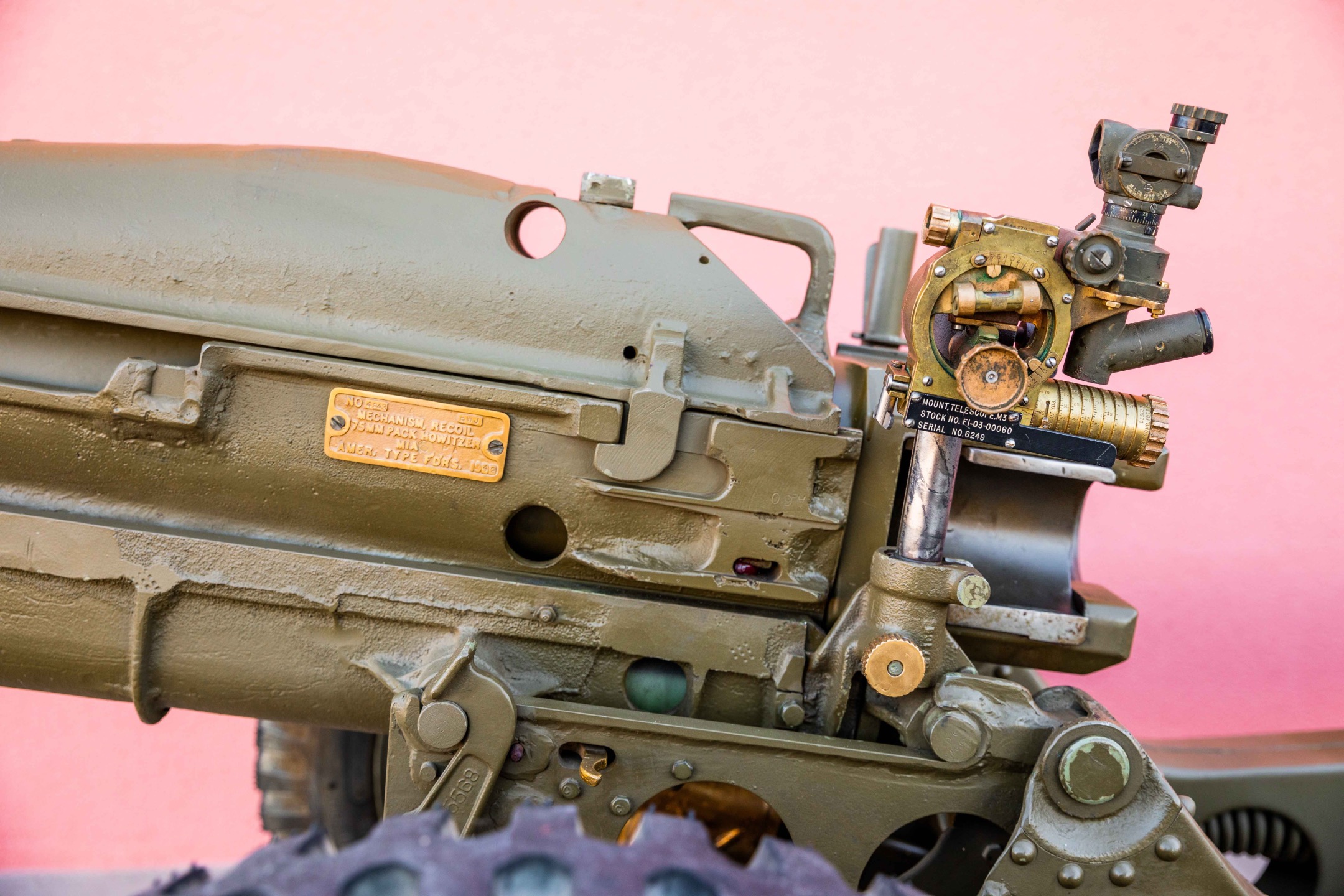 SOLD - 75MM Pack Howitzer - used by the Marines in the South Pacific ...