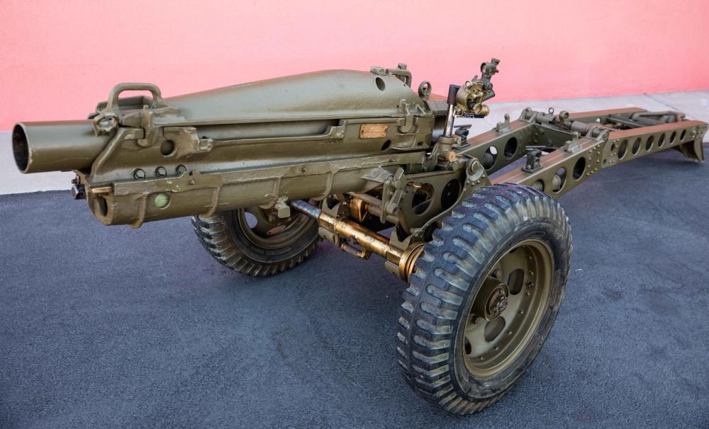 SOLD - 75MM Pack Howitzer - used by the Marines in the South Pacific ...