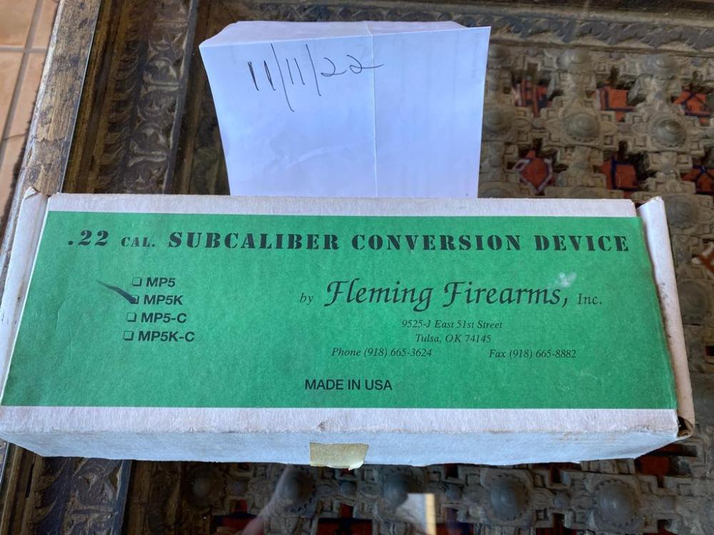 Fleming Sub Caliber kit - Parts and Accessories Market Board ...