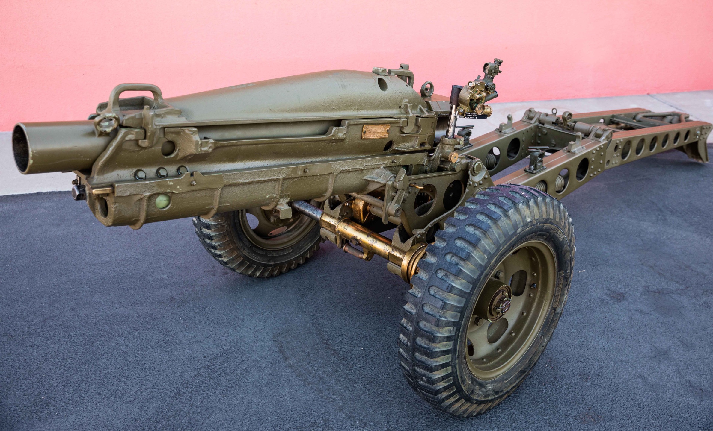 75MM Pack Howitzer - used by the Marines in the South Pacific and the ...