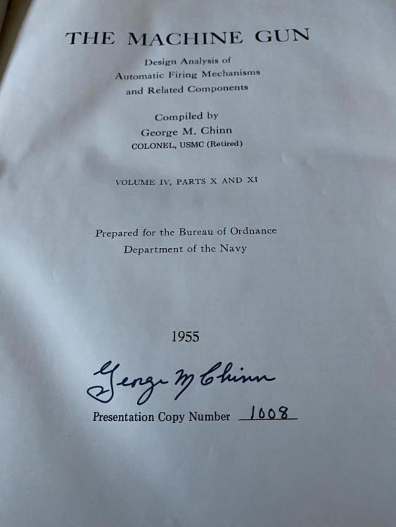 The Machine Gun 5 Book Set Number 1008 Signed and Numbered by Col ...