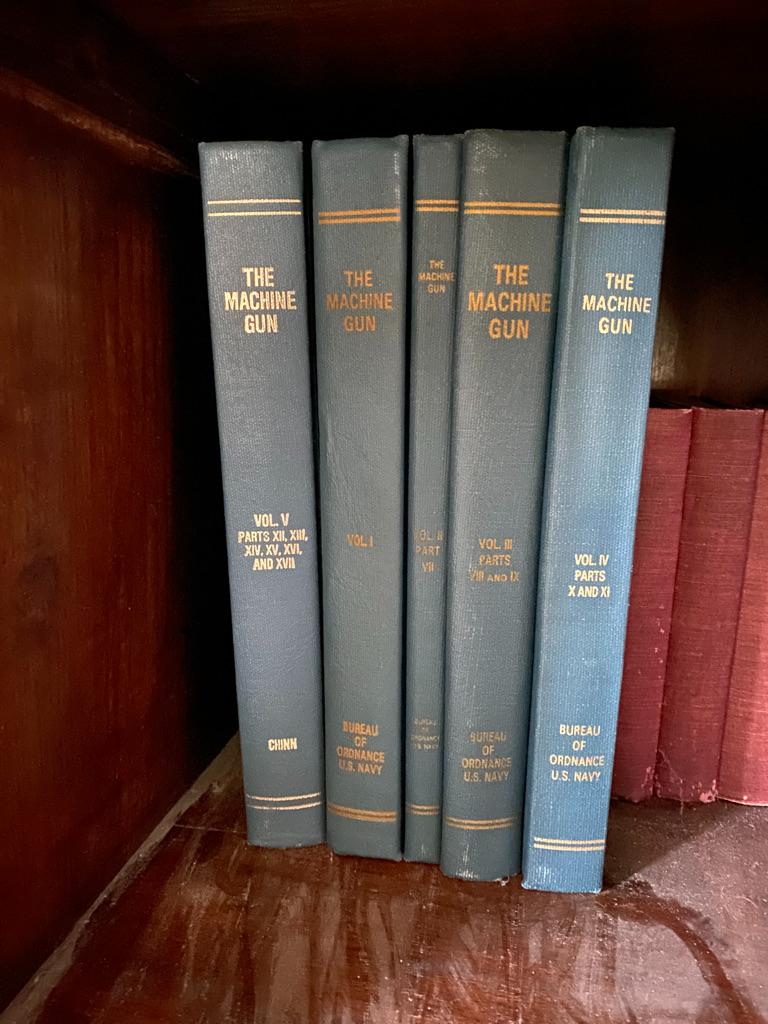 The Machine Gun 5 Book Set Number 1008 Signed and Numbered by Col ...