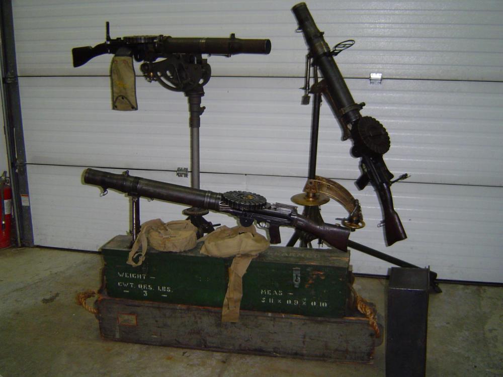 Can a Vickers vehicle mount accomodate a Lewis gun as well? - NFA ...