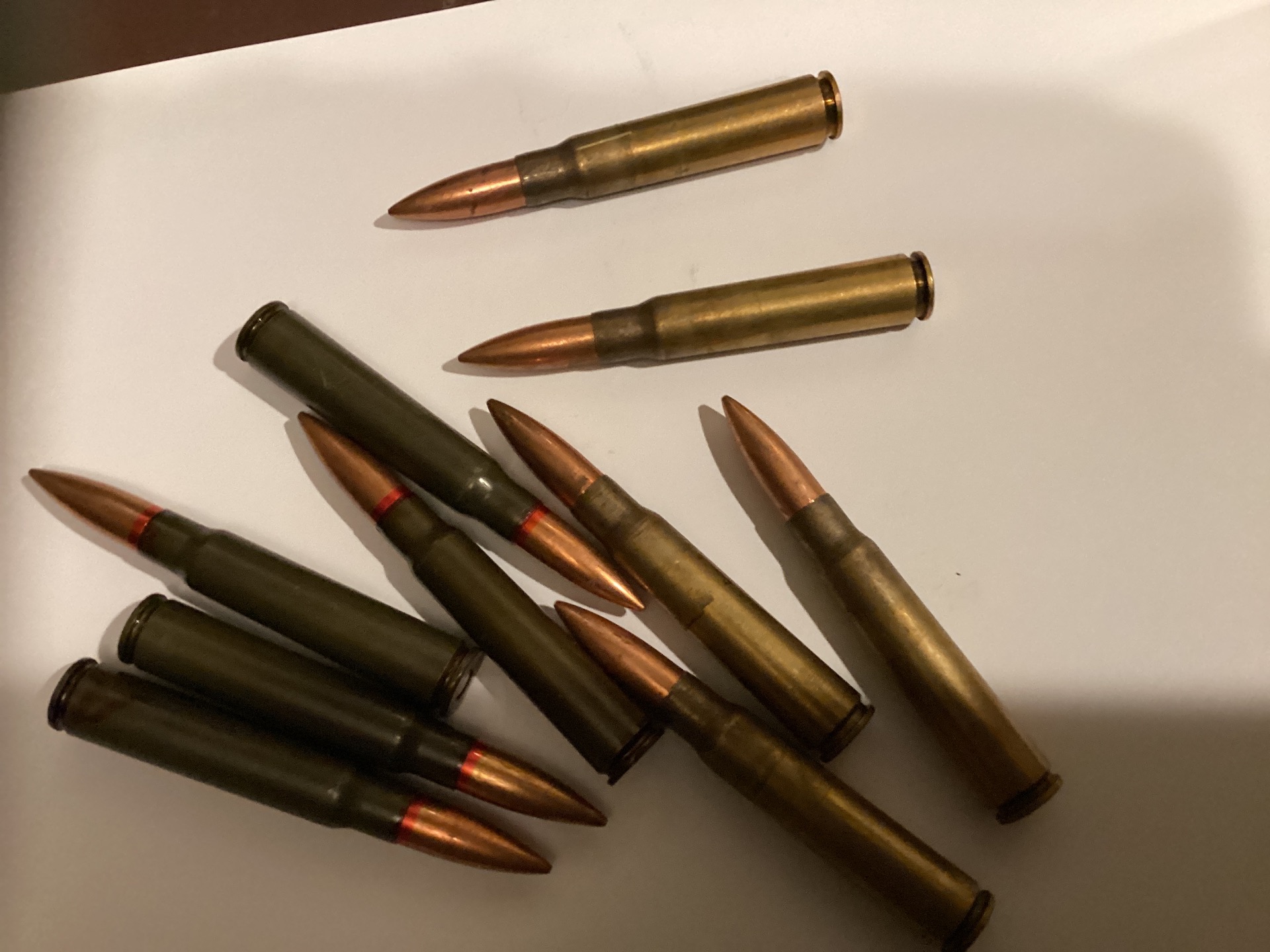 WTS: 8 mm Mauser rifle ammo, Corrosive, 196 grain, 785 round brass ...