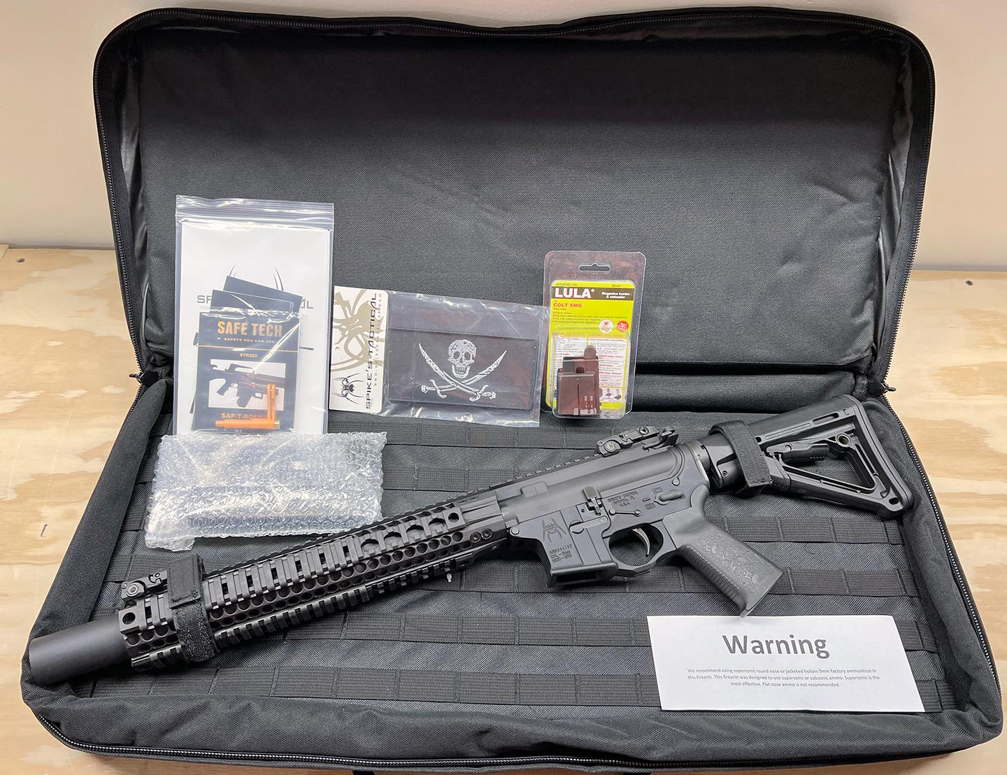 Spikes Brown Recluse - 9mm Integrally Suppressed - NFA Market Board ...