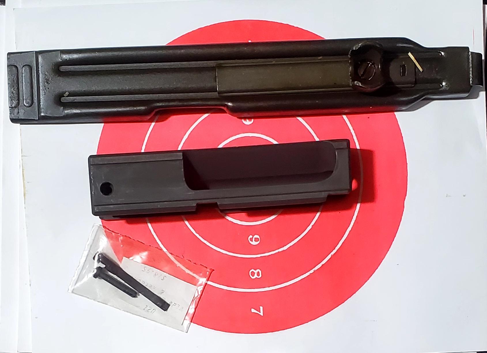SOLD UZI 9MM SMG BOLT AND TOP COVER - Parts and Accessories Market ...