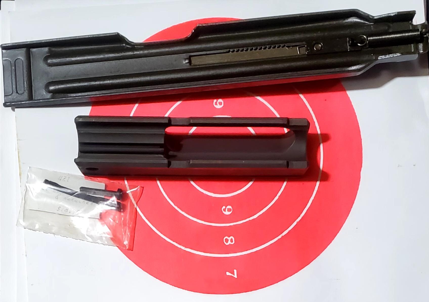 SOLD UZI 9MM SMG BOLT AND TOP COVER - Parts and Accessories Market ...