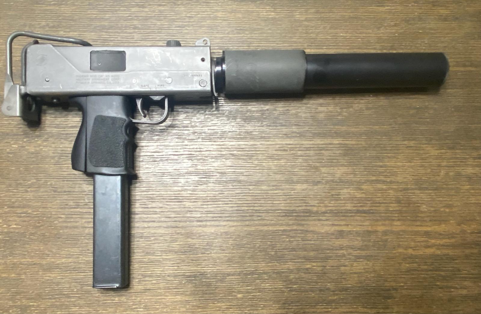 WTS Mac 10-45 with factory can. Converted to take Mac or GG mags. With ...