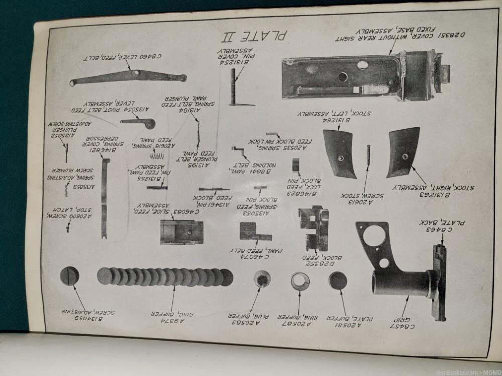 Original Springfield Armory M1 22lr trainer (1917 Browning water cooled ...