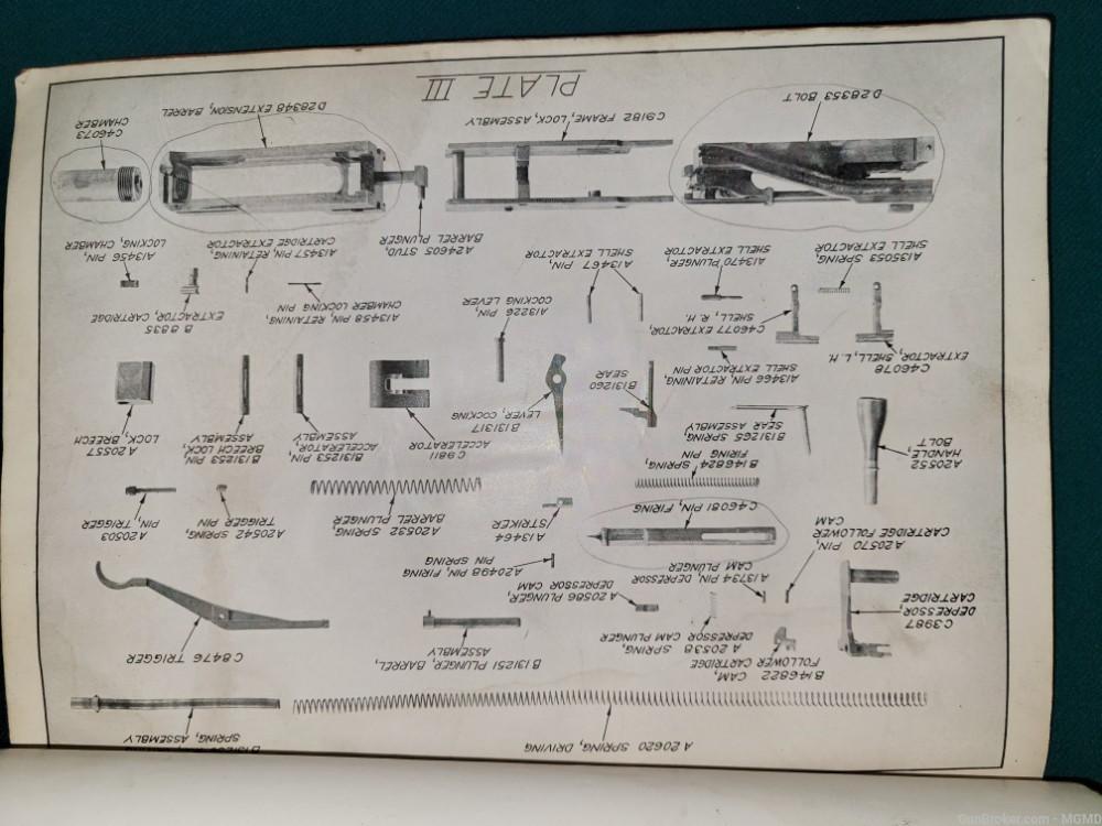 Original Springfield Armory M1 22lr trainer (1917 Browning water cooled ...
