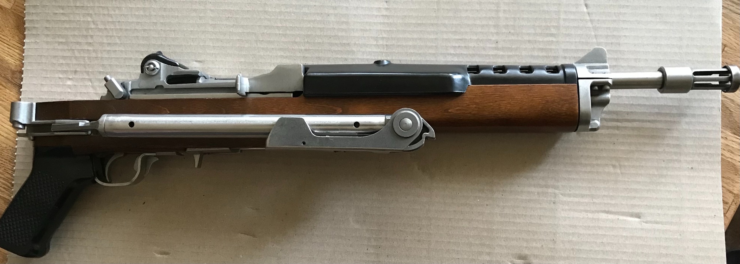 Class III / Fully transferable Ruger AC-556K Stainless Folder - 13 ...