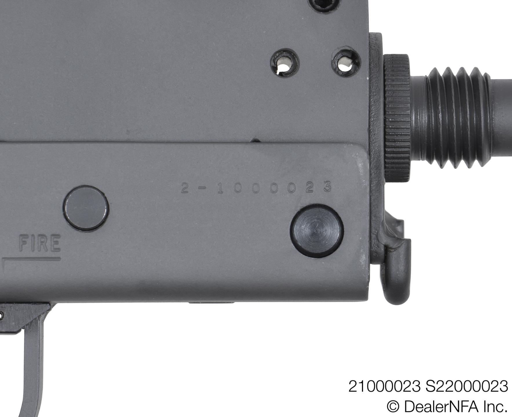 M10, .45ACP, PS with Matching Suppressor Converted to use Uzi mags ...