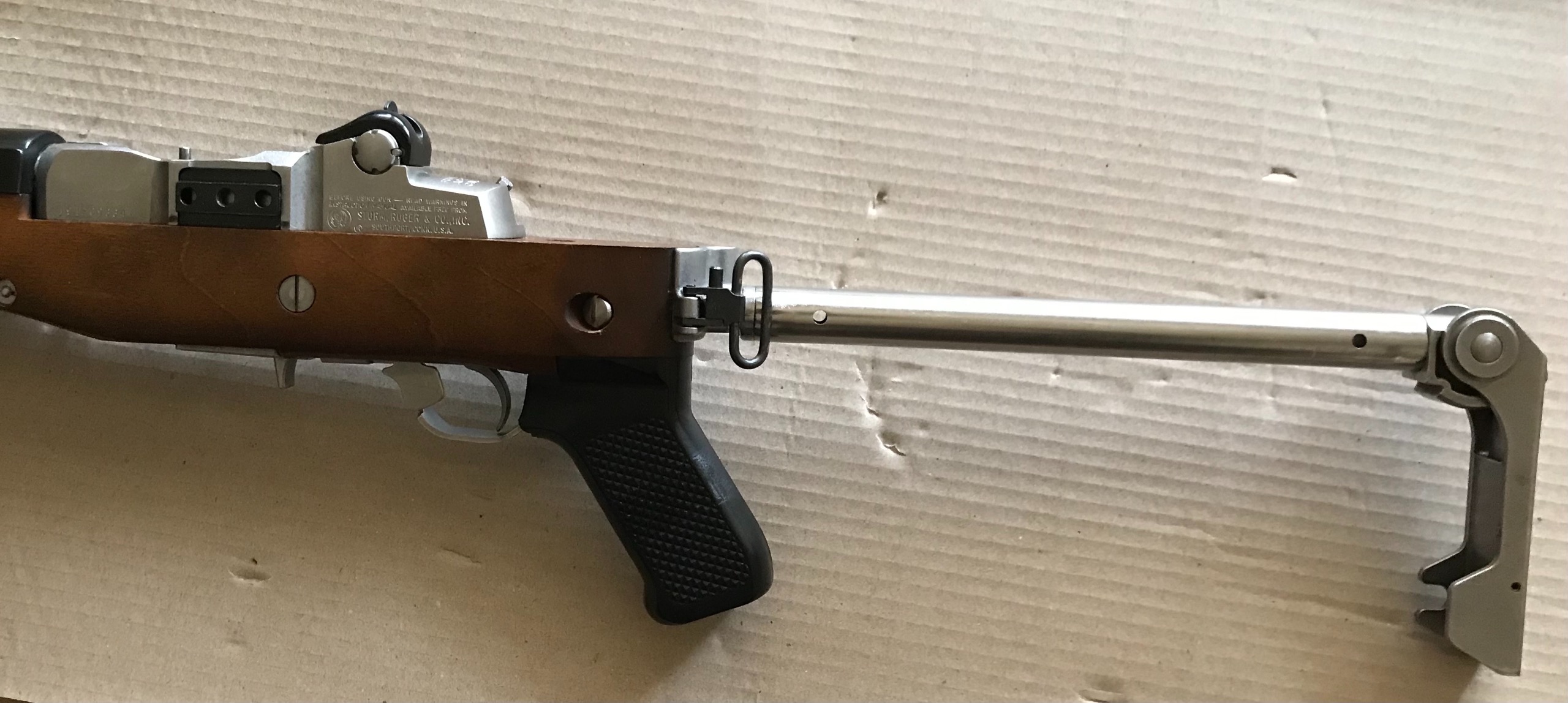 Class III / Fully transferable Ruger AC-556K Stainless Folder - 13 ...