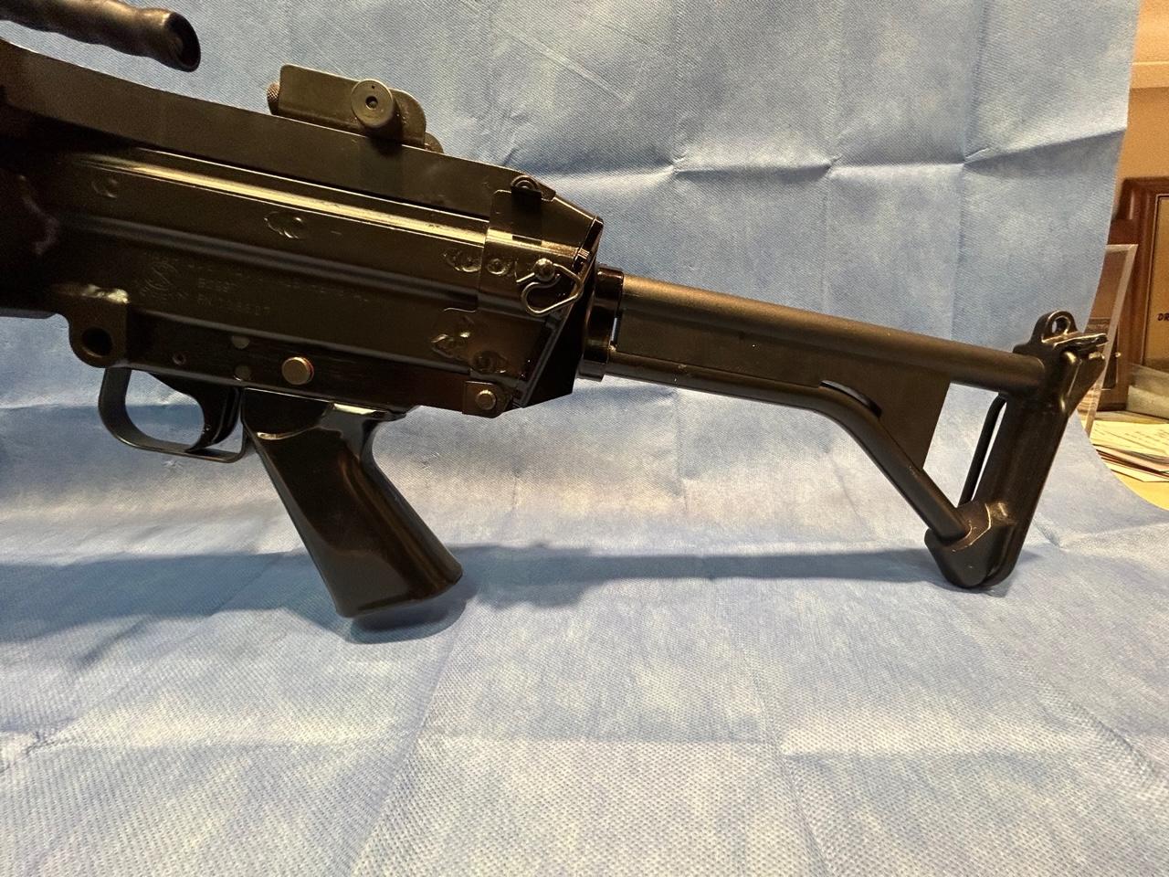 "SOLD" FN 249 MINIMI, Pre-86 Dealer Sample, New and Unfired, $ 59,950. ...