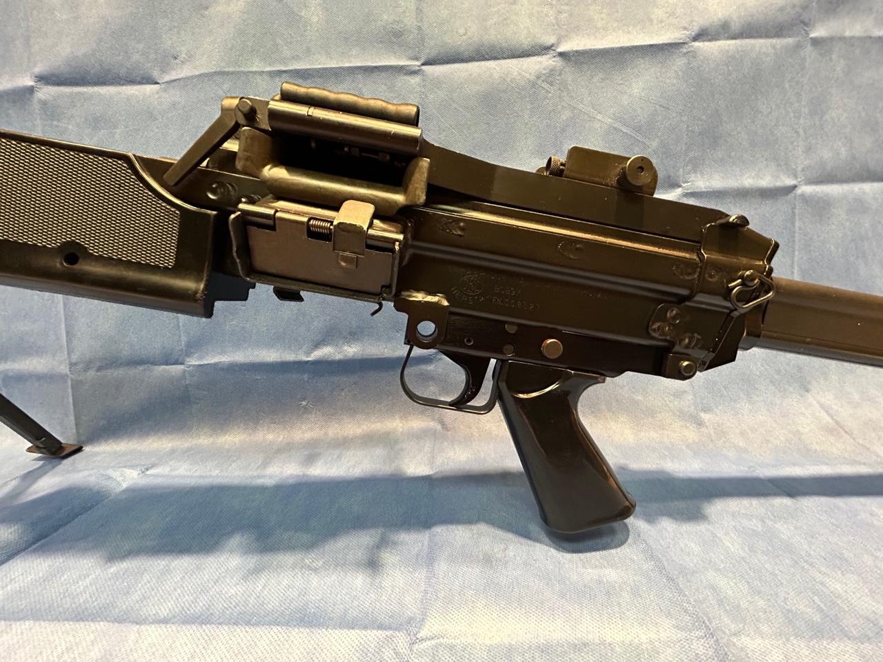 "SOLD" FN 249 MINIMI, Pre-86 Dealer Sample, New and Unfired, $ 59,950. ...