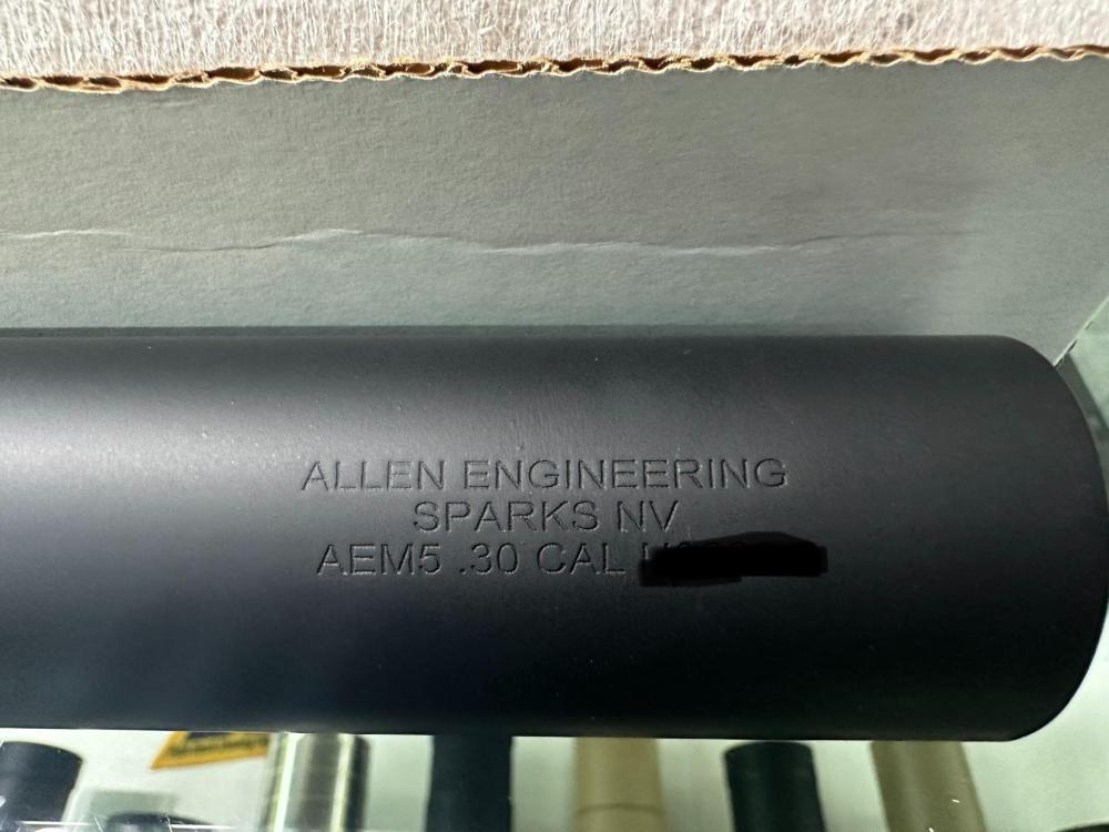 WTS: Allen Engineering AEM5-30 Suppressor BNIB - NFA Market Board ...
