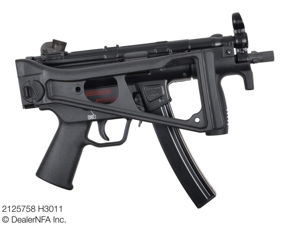 HK MP5K-SBR, HK, Fleming Machine Gun Auto Sear Installed in a Four ...