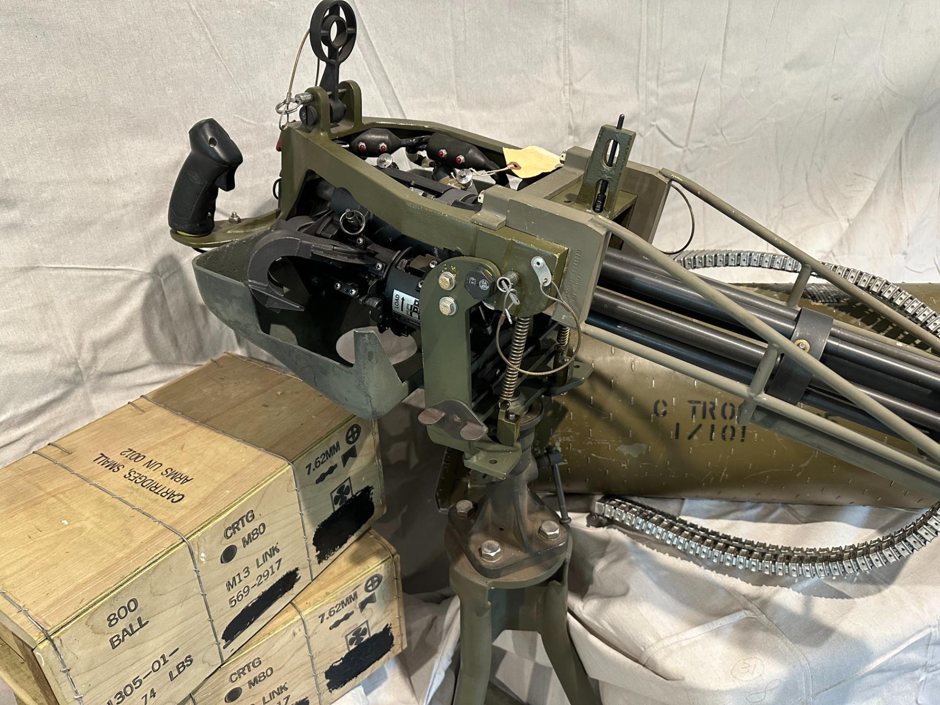 REDUCED - M134 Minigun - No Law Letter - Post Sample - NFA Market Board ...