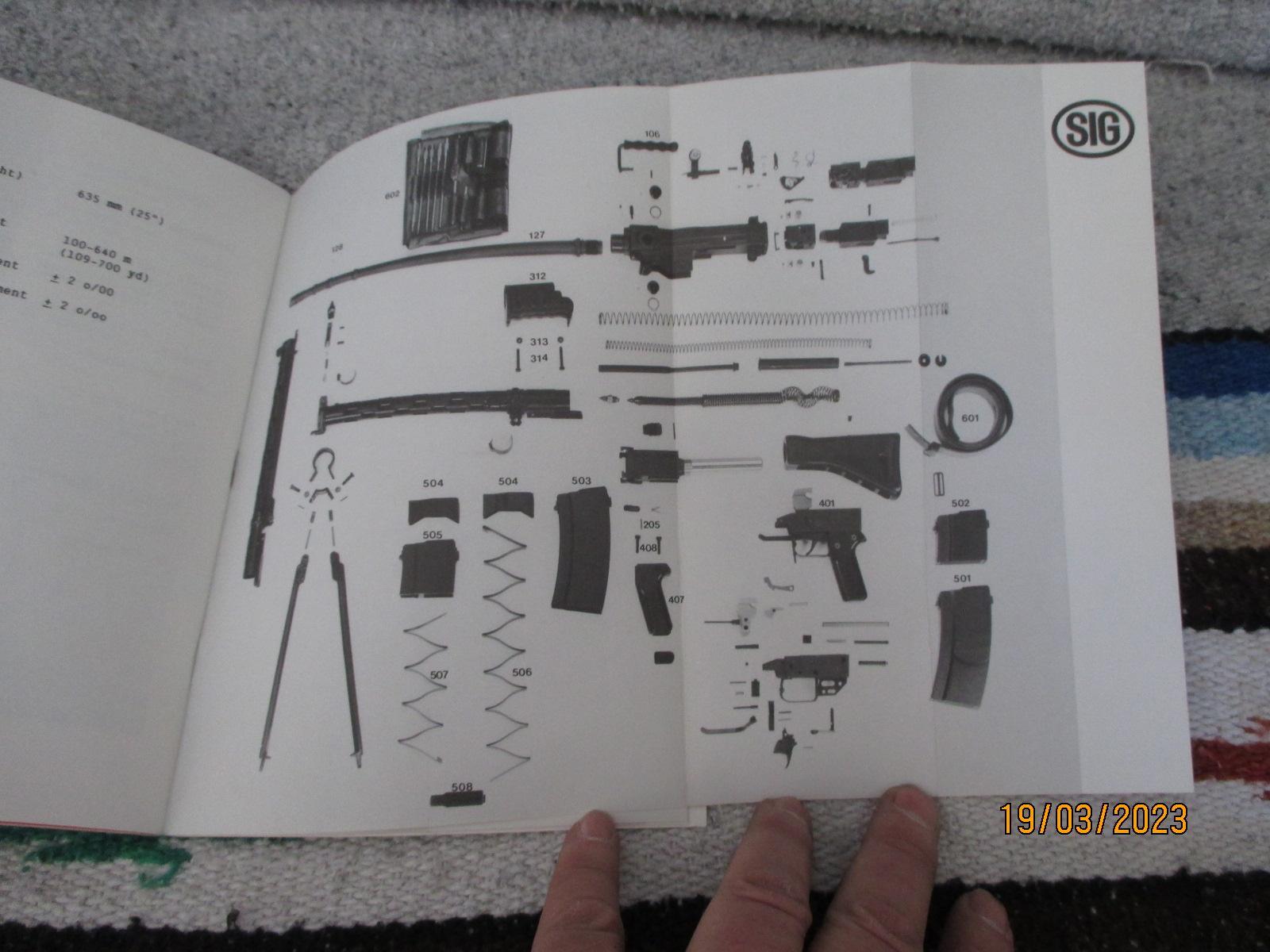 SOLD and SHIPPED: Original SIG PE-57 Manual, SIGARMS Tysons Corner, 90. ...