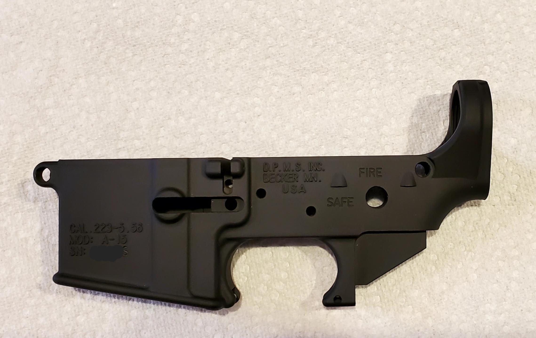 SOLD NEW PREBAN AR15 DPMS STAINLESS STEEL LOWER - Parts and Accessories ...
