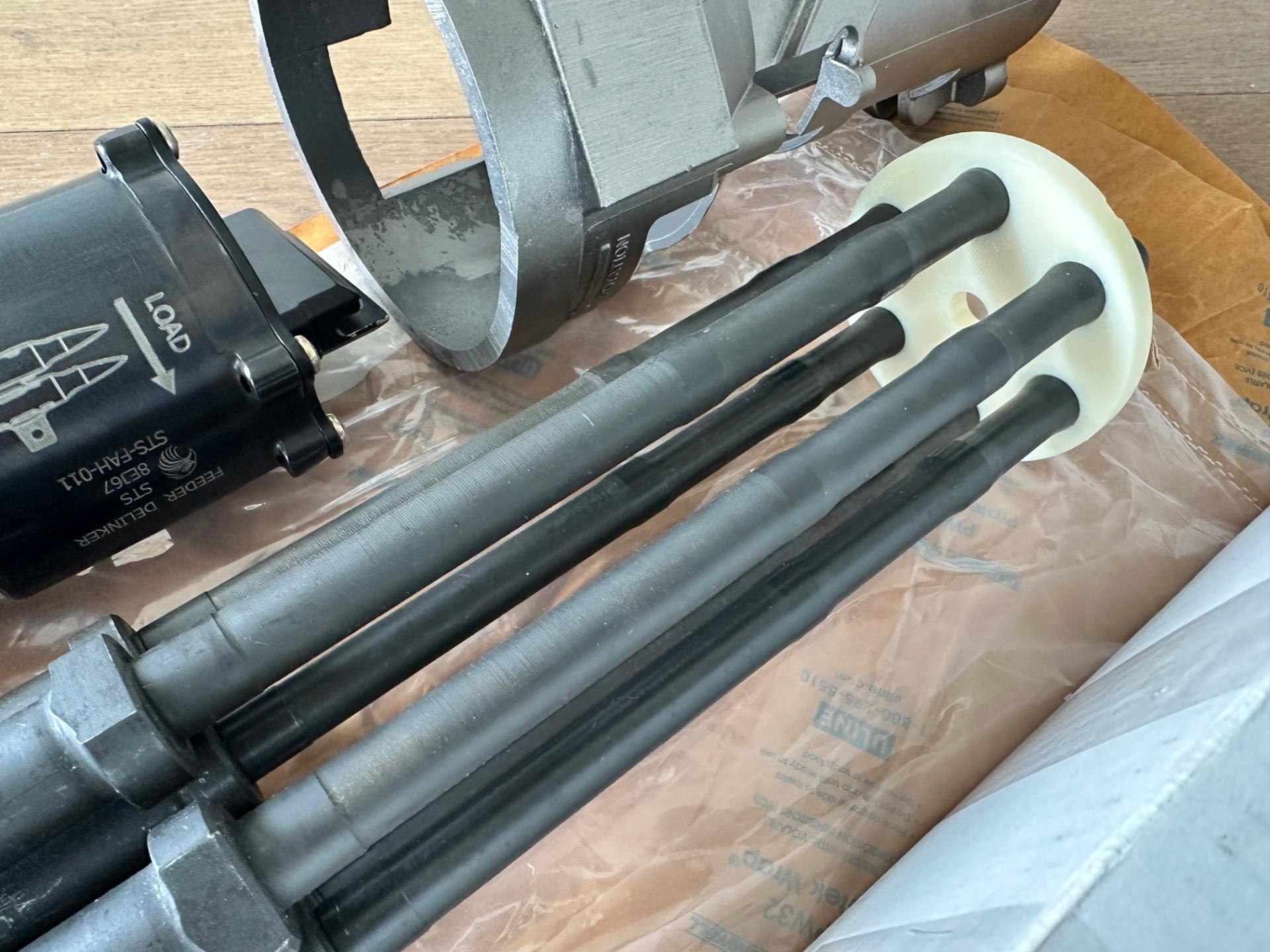 SOLD: M134 Parts: Barrles, delinker, motor, housing - Parts and ...