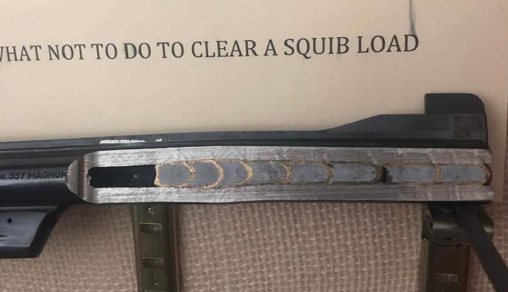 What NOT to do to clear a Squib load …… - General Firearms Discussion ...