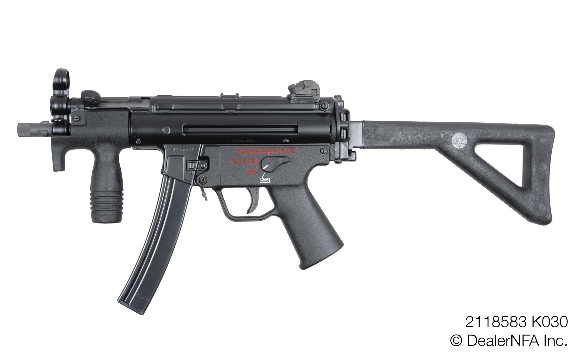 MP5K-PDW, Qualified Sear 4 Position Excellent - NFA Market Board ...