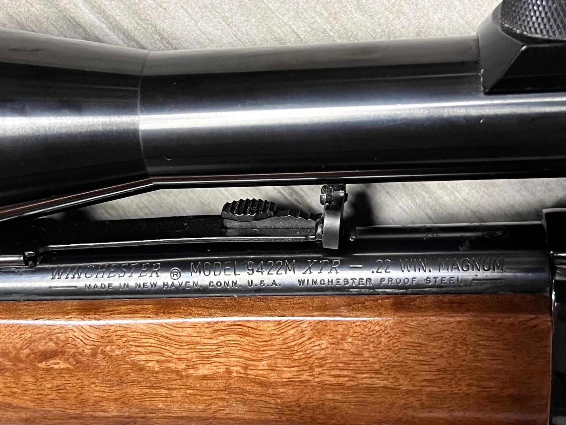 SOLD: Winchester Model 9422M XTR "No Safety & Non Checkered Stock ...