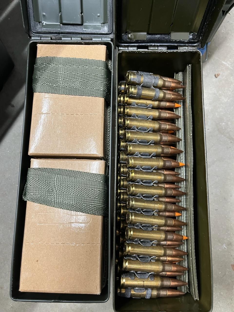 sold Belted 7.62. 1400 rounds. Lake City. 4:1 - Ammunition ...
