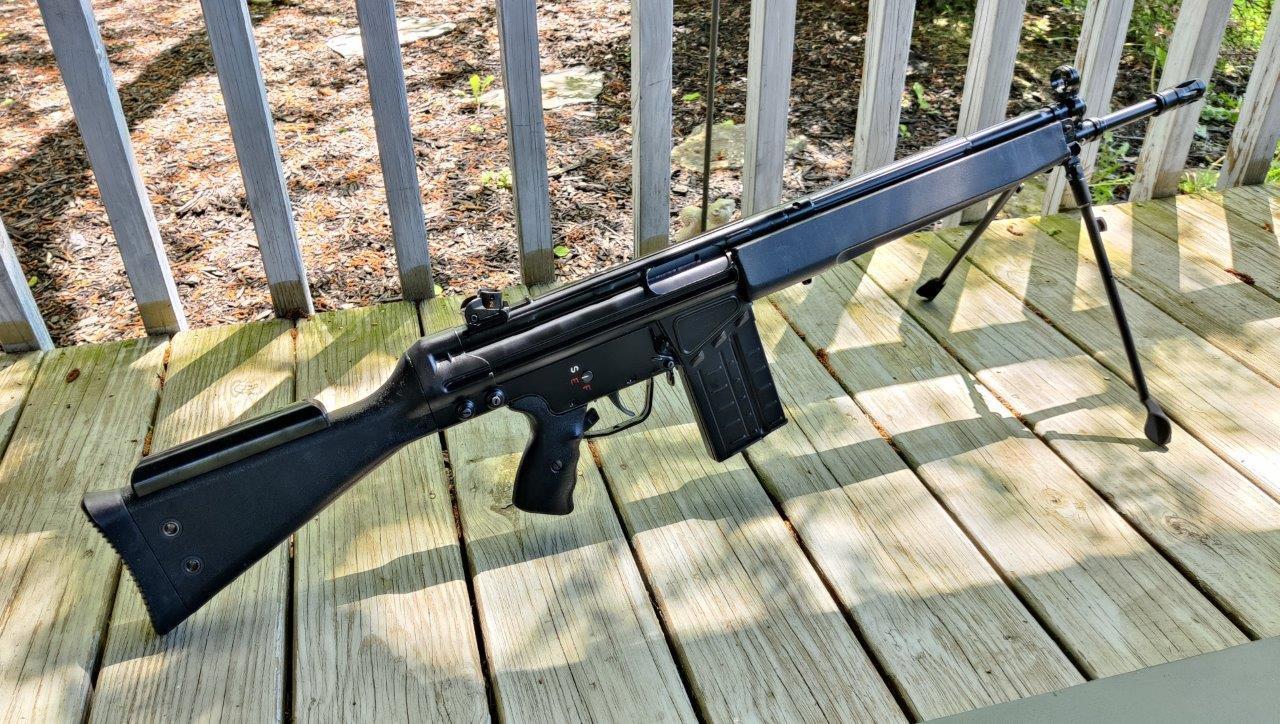 Heckler & Koch G3 SG1 Pre-May Dealer Sample Machine Gun & HK Transport Case $19,000 - NFA Market ...