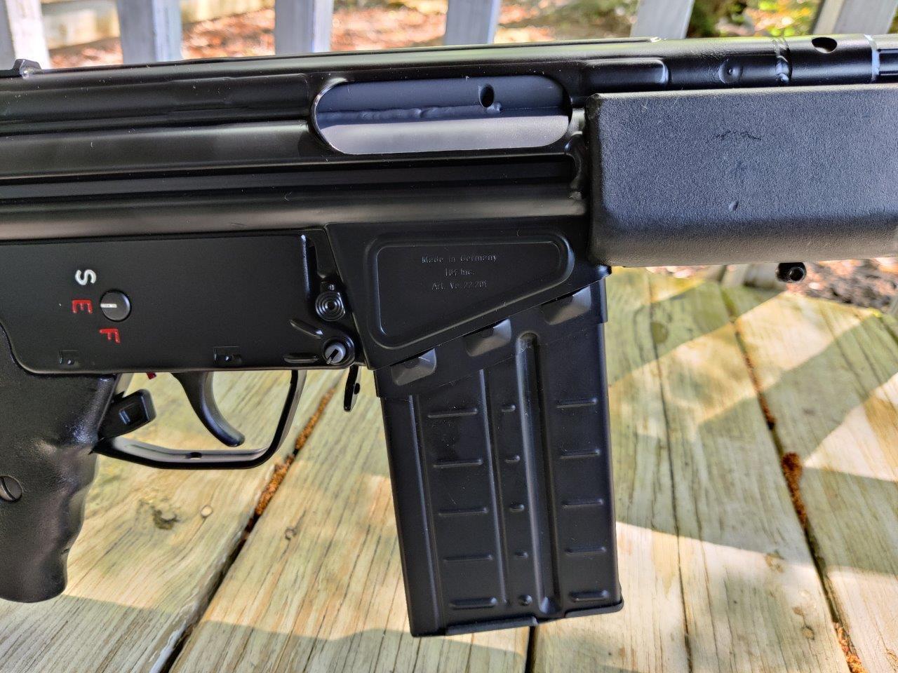 Heckler & Koch G3 SG1 Pre-May Dealer Sample Machine Gun & HK Transport ...