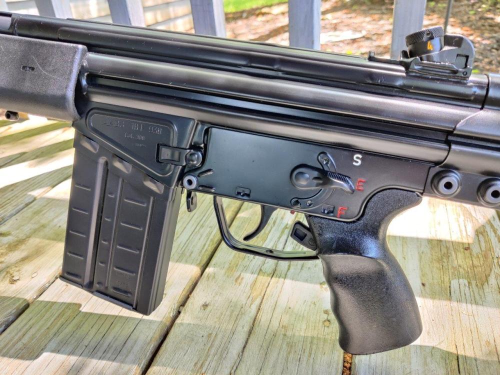 Heckler & Koch G3 SG1 Pre-May Dealer Sample Machine Gun & HK Transport ...