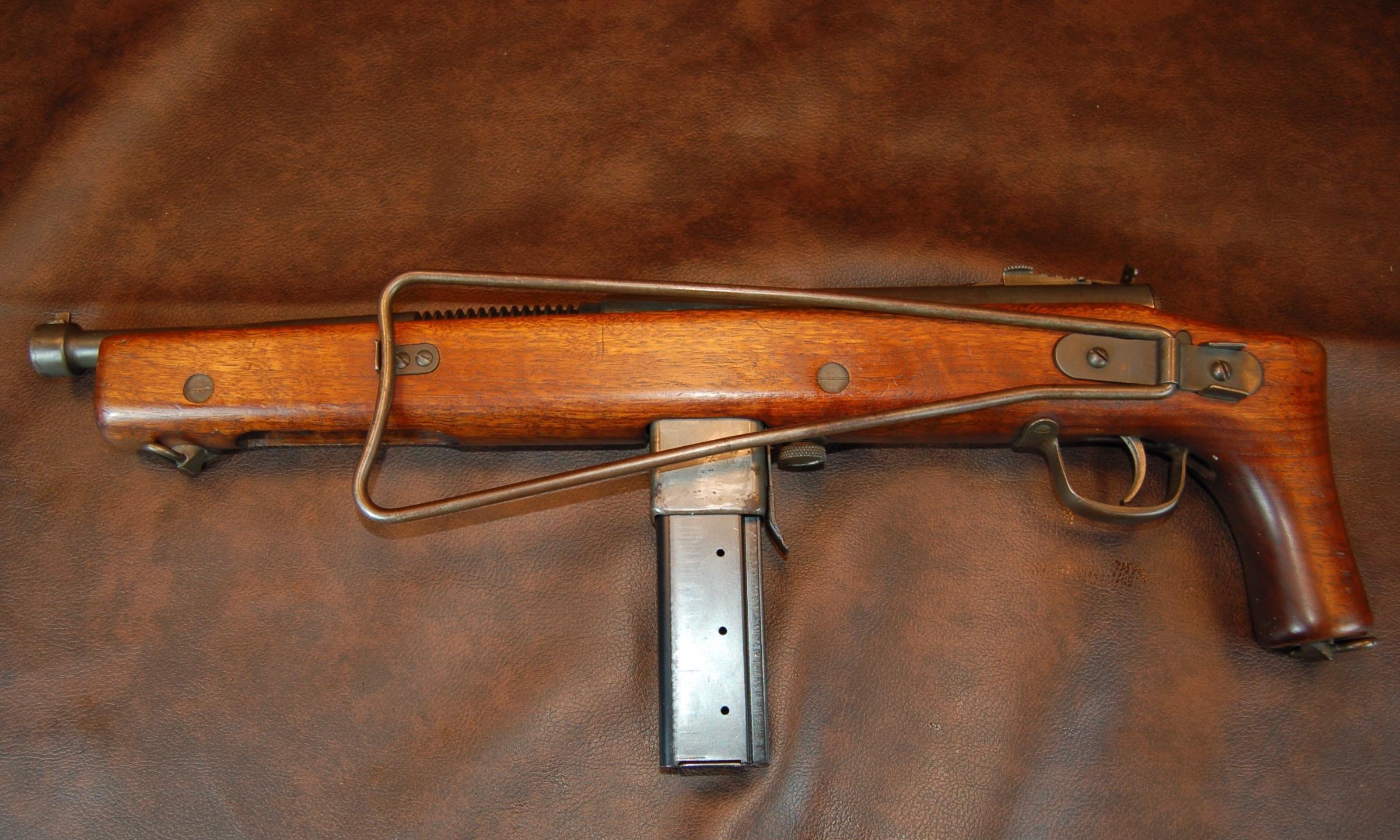 SOLD-Rare Reising M55 folding stock SMG in .45ACP Form 4 NH - NFA ...