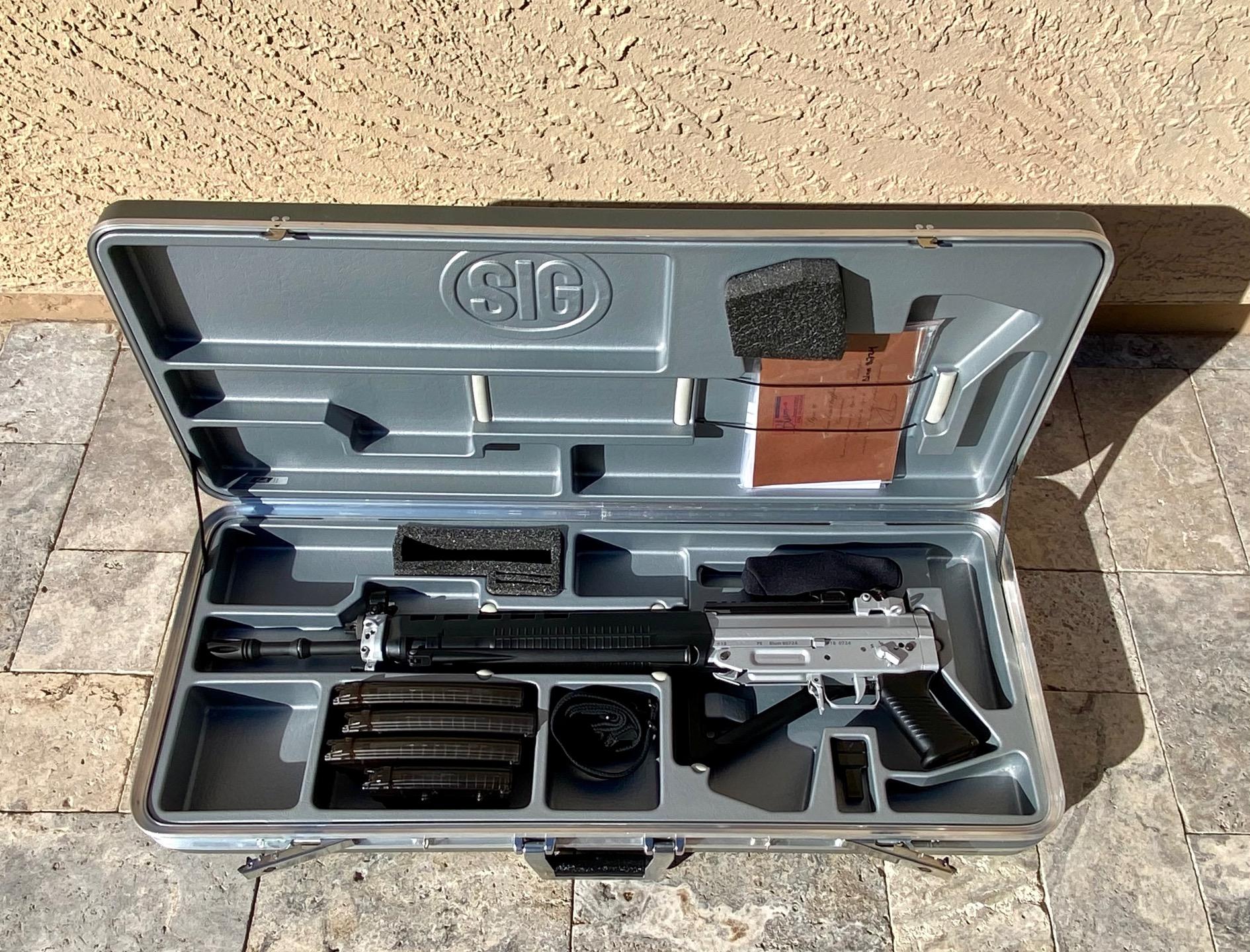 Sig PE90 BLUM Edition Cased NIB - Semi-Auto Market Board - Sturmgewehr ...