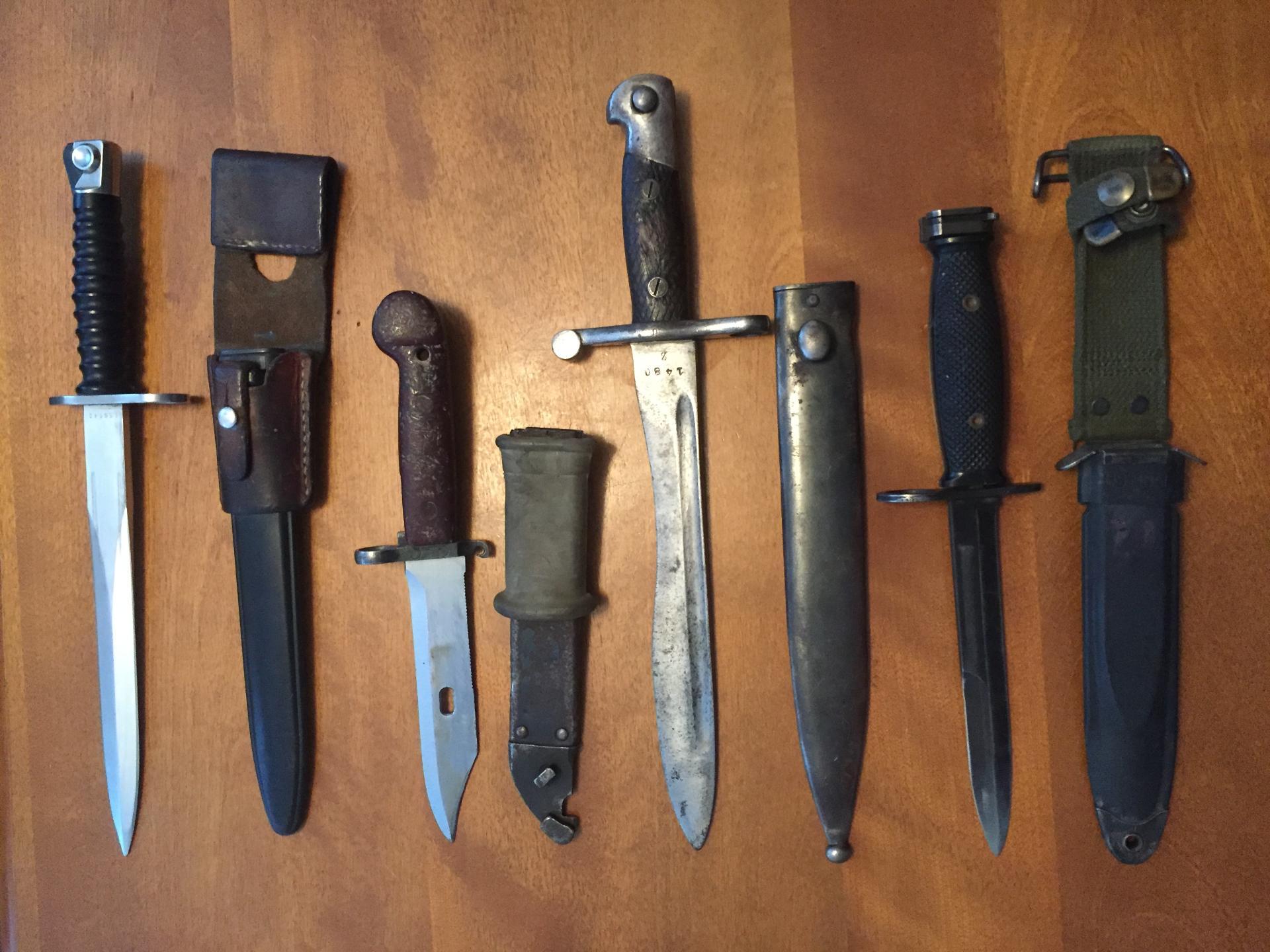 Grand Old Lady, Bayonets, AK Drum, RCBS Scales, 8mm Dies, Reloading ...