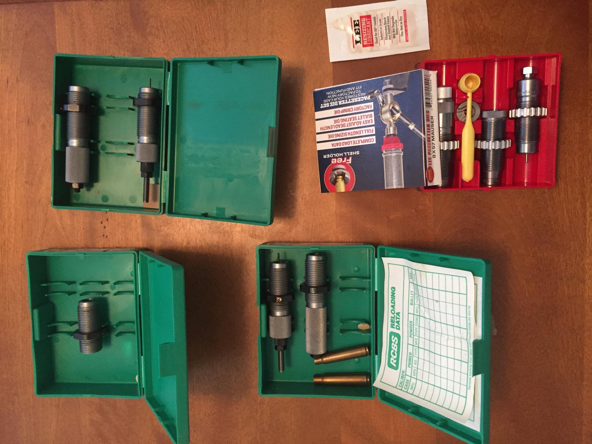Grand Old Lady, Bayonets, AK Drum, RCBS Scales, 8mm Dies, Reloading ...