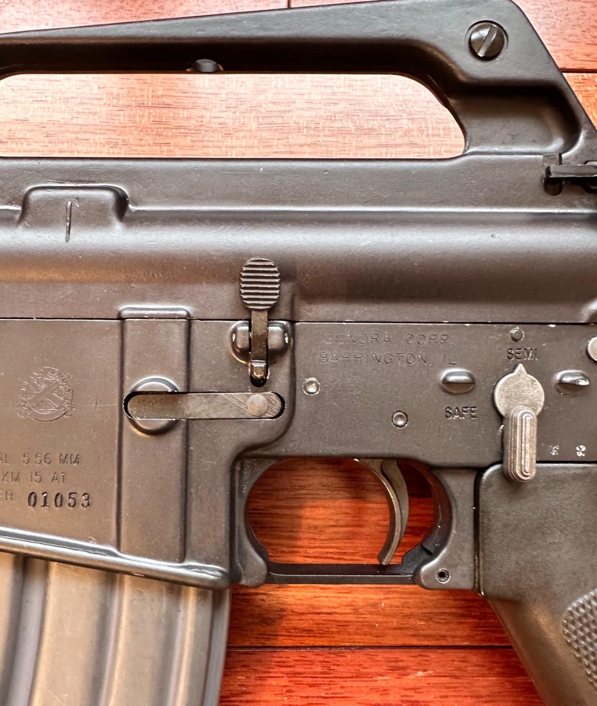 WTS: Sendra XM15A1 RIA Machine gun M16 - NFA Market Board - Sturmgewehr ...