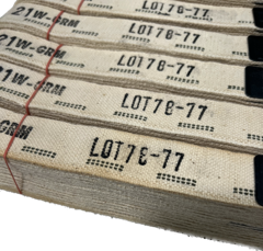 WTS: 1919A4 cloth belts 225-Rd Israeli 1970 contract, tabs at both ends ...