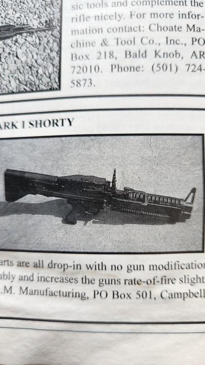 Really short barrels on M60's - NFA / Semi Forum - Sturmgewehr.com Forums