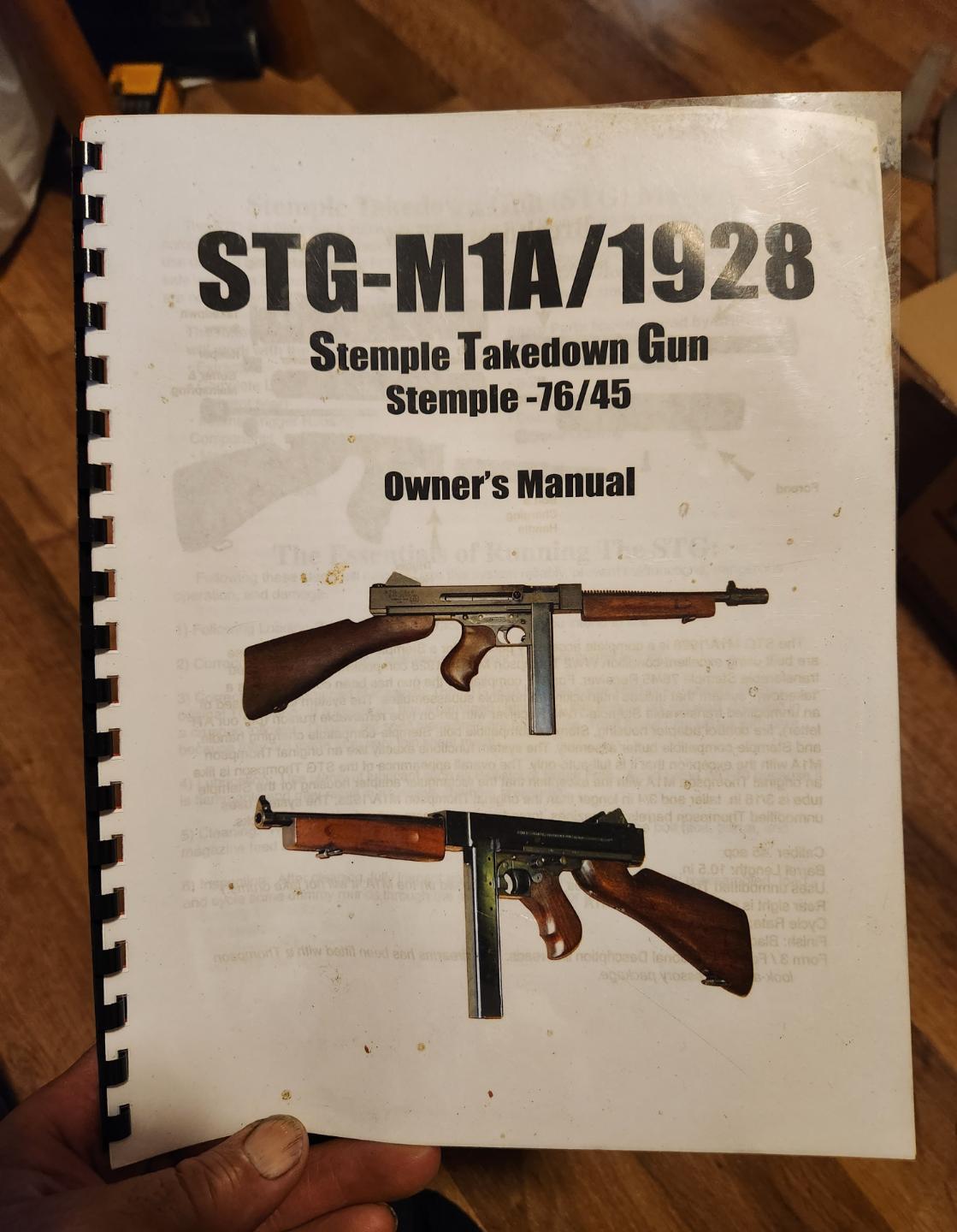 Stemple Thompson 76/45 - NFA Market Board - Sturmgewehr.com Forums