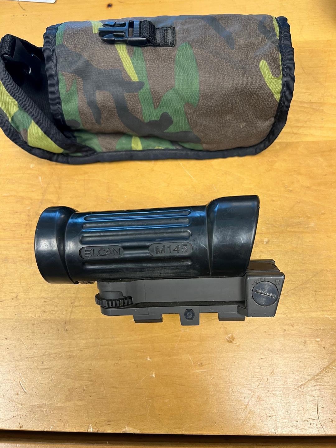 Elcan M145 Scope with illuminated reticle - Parts and Accessories ...