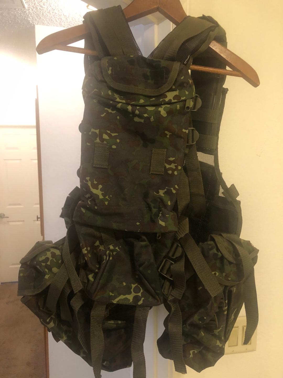 Tactical Tailor Combat Vest Flecktarn German Combat Vest German Rain ...