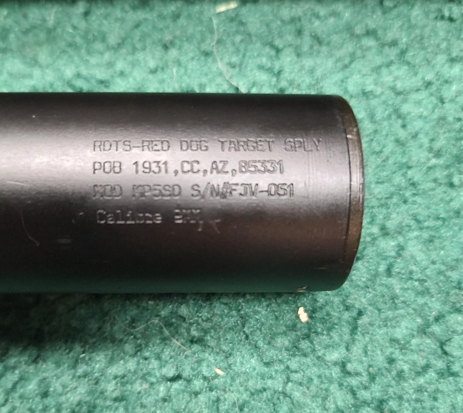 WTS: Double push pin MP5SD transferable machinegun by Billistics / RDTS ...